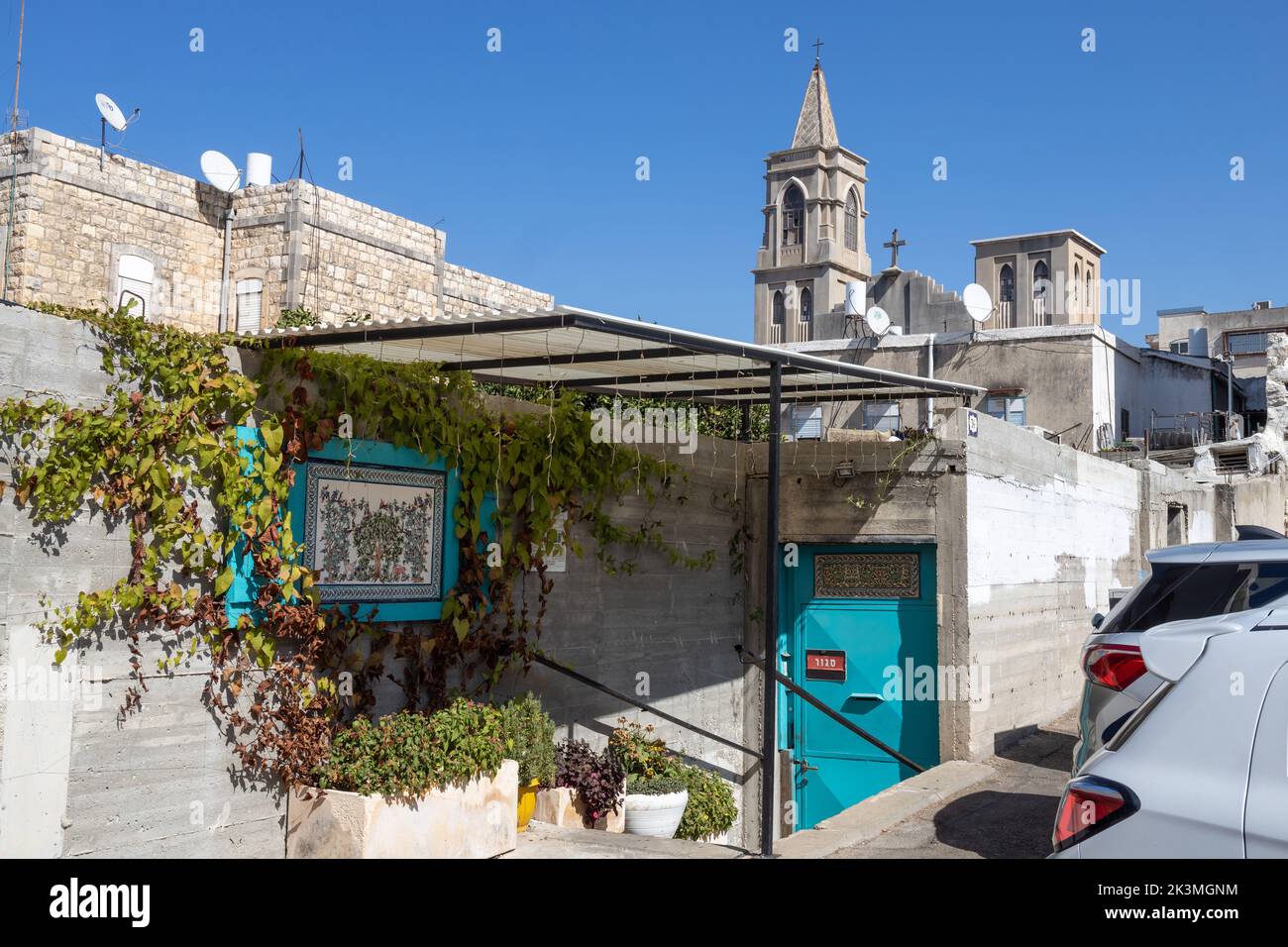 Haifa, Israel - September 2022, St. John's Anglican Church Stock Photo ...