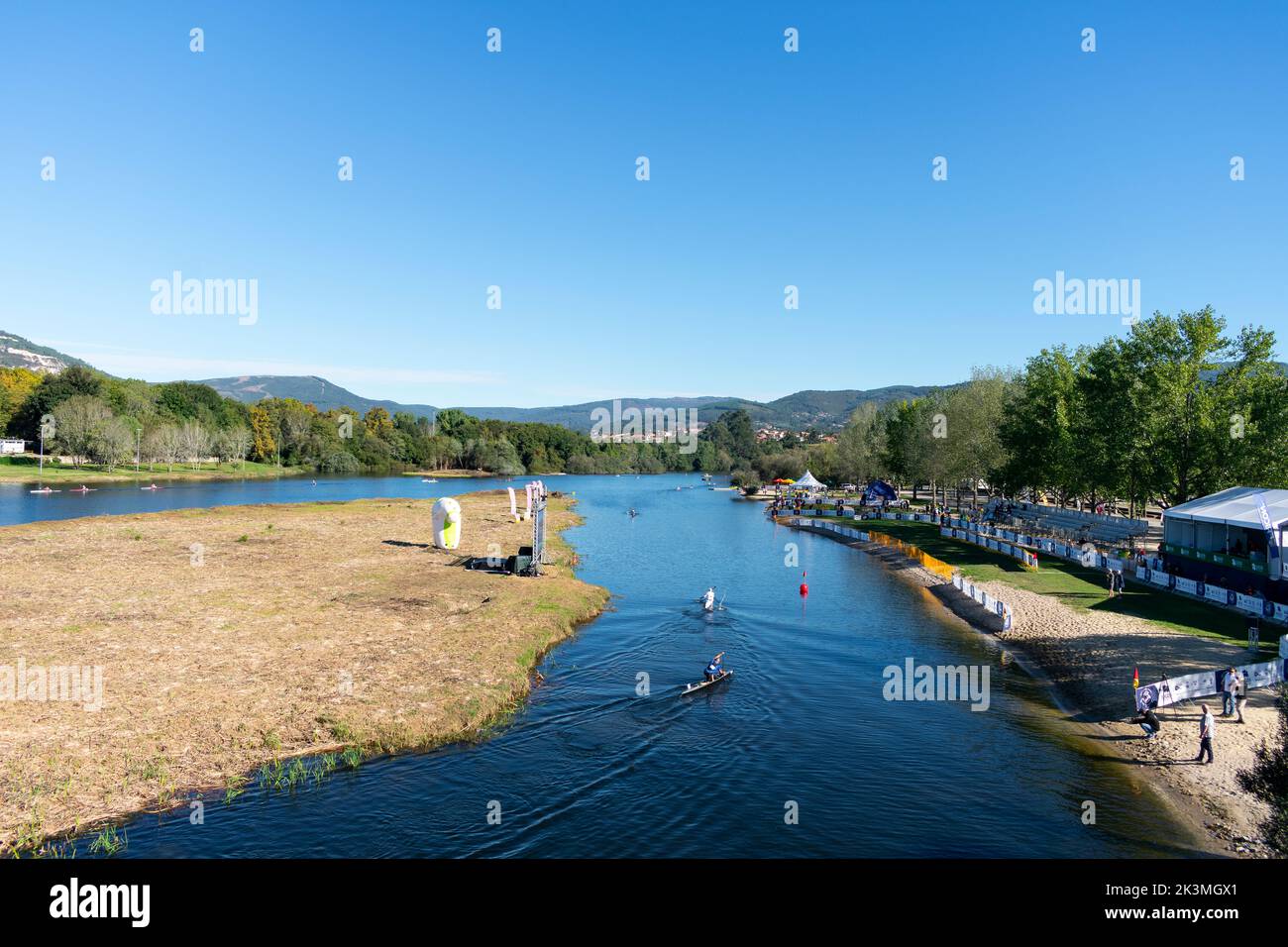 canoe world championship event in ponte de lima portugal Stock Photo ...