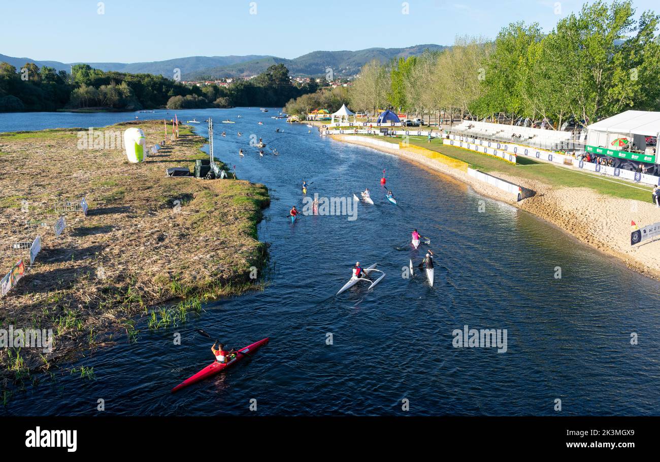 canoe world championship event in ponte de lima portugal Stock Photo ...
