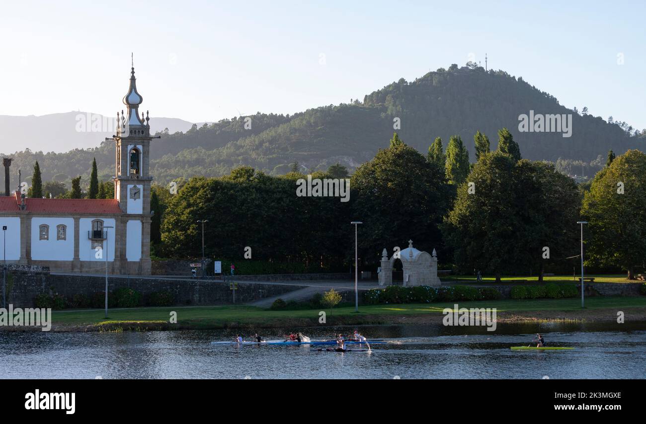 canoe world championship event in ponte de lima portugal Stock Photo ...
