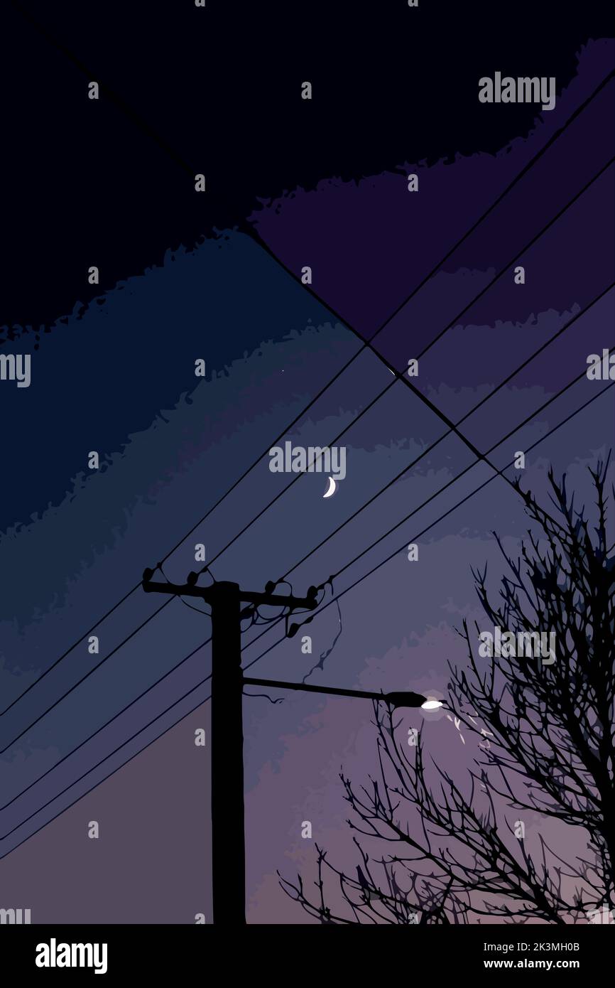 Low angle vertical shot Stock Vector Images - Alamy