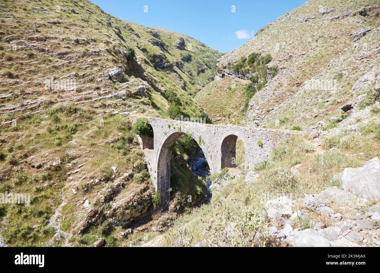 The Ali Pasha Bridge Outside of Gjirokaster, Albania Stock Photo - Alamy