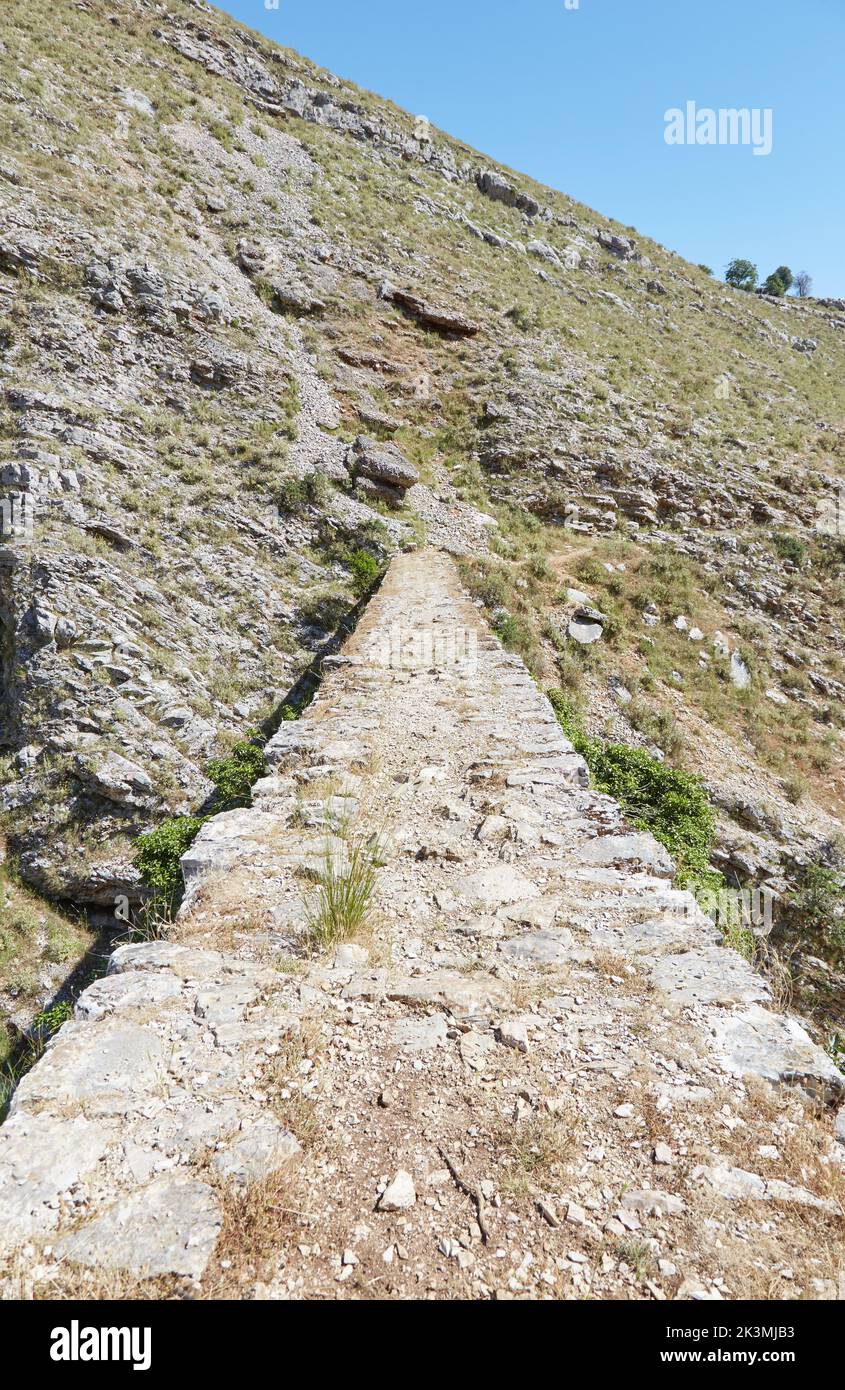 The Ali Pasha Bridge Outside of Gjirokaster, Albania Stock Photo - Alamy