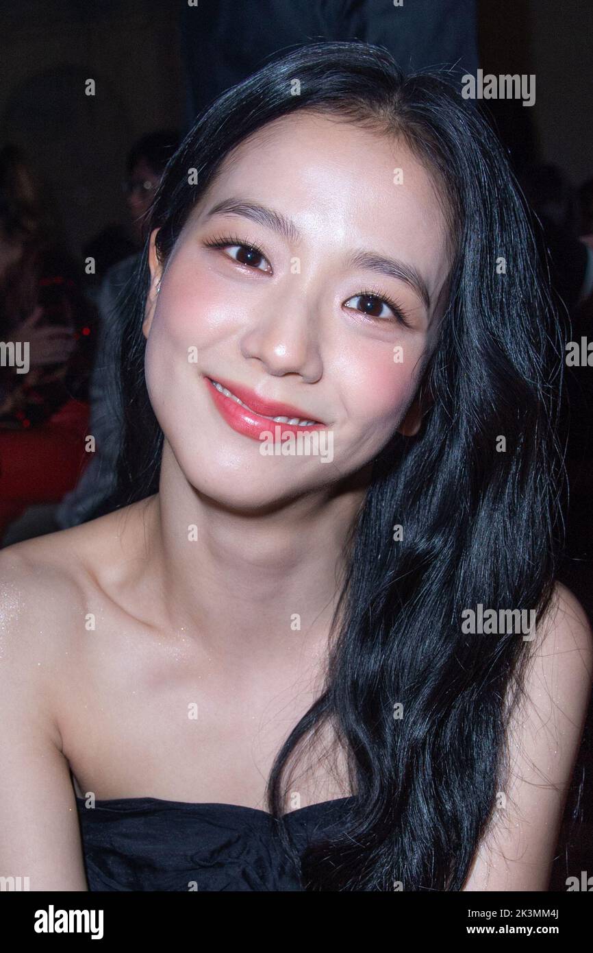 Paris, France on September 27, 2022. Jisoo attending the Christian Dior ...