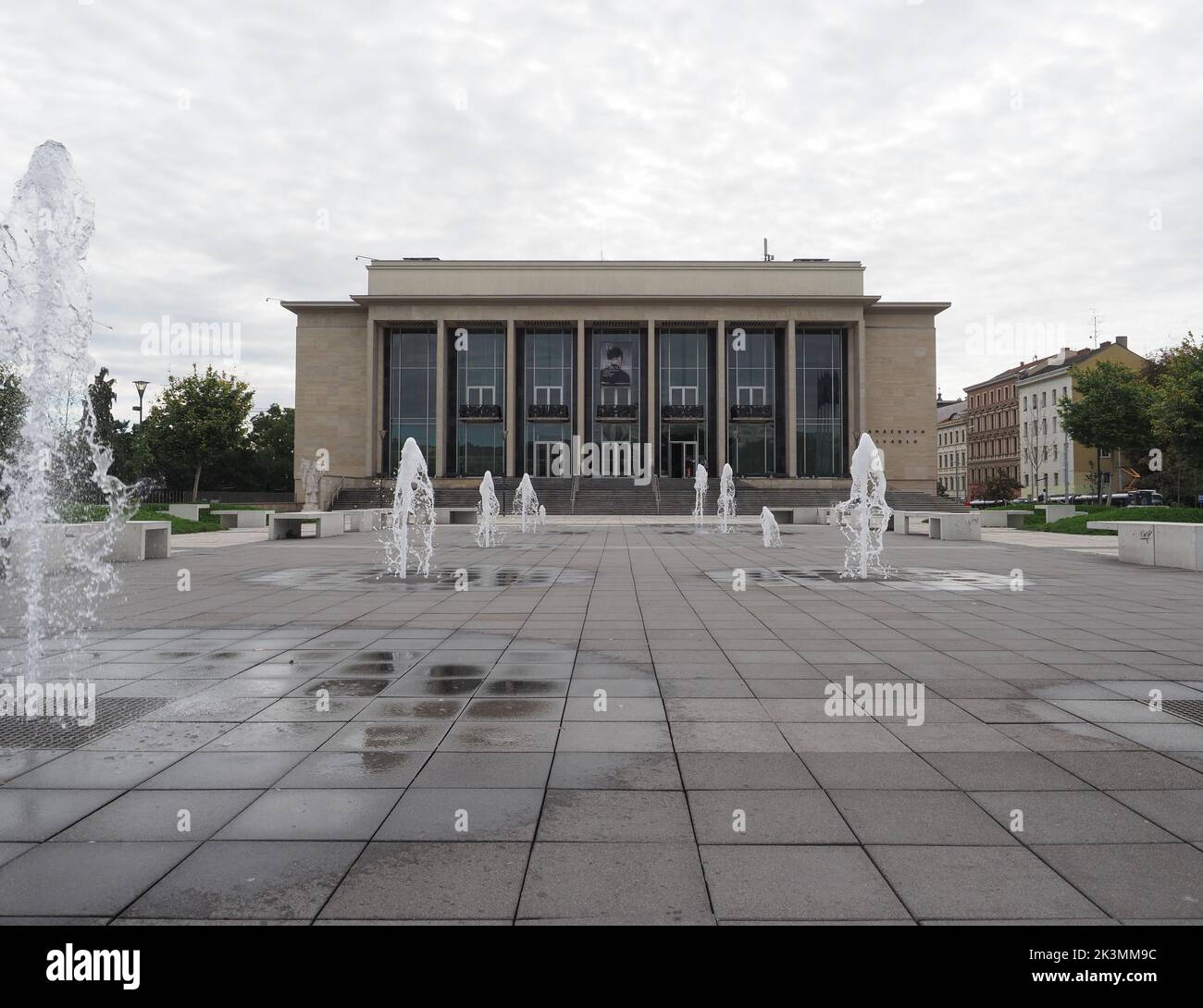 BRNO, CZECH REPUBLIC - CIRCA SEPTEMBER 2022: Janacek Theatre Stock ...