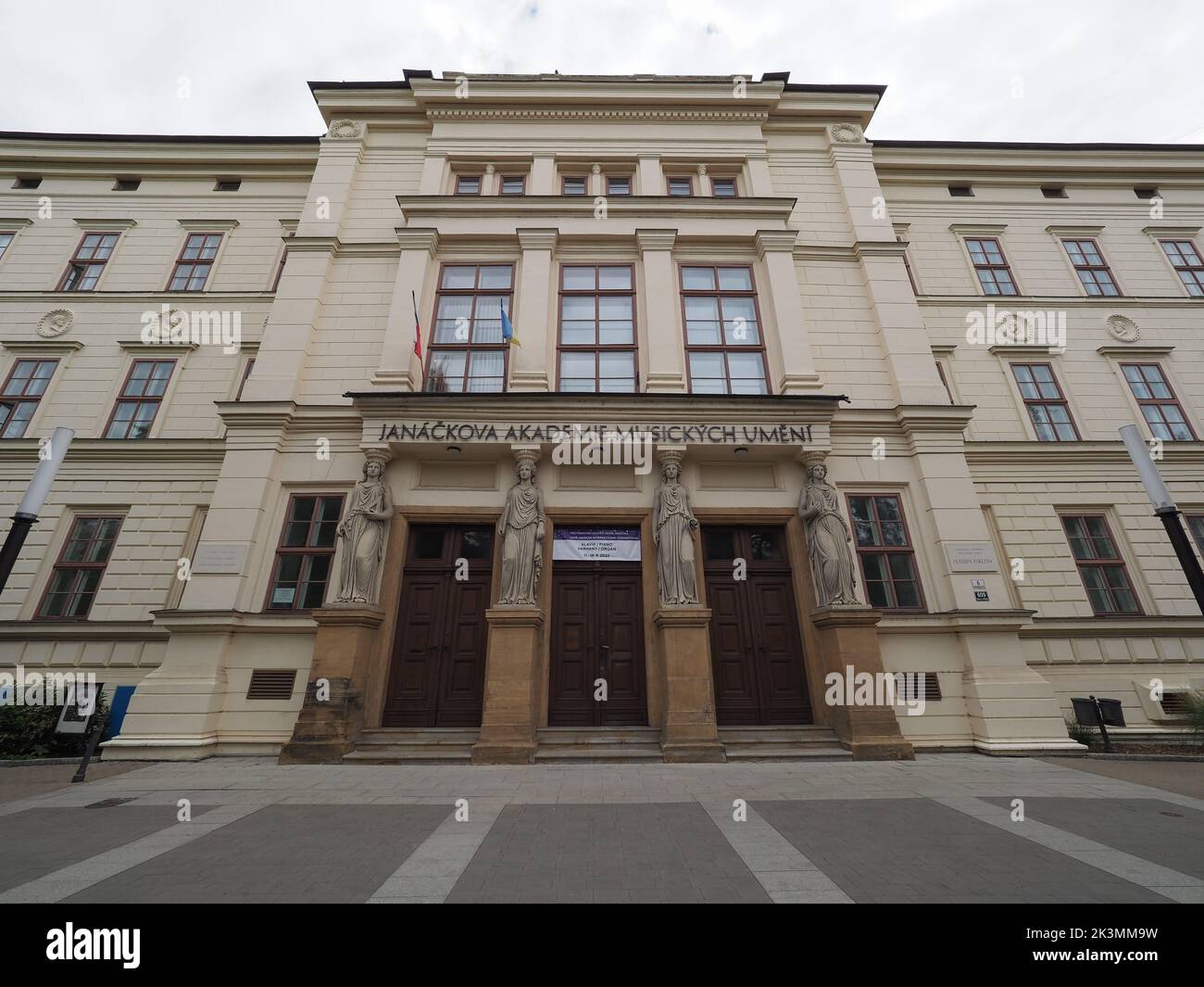 BRNO, CZECH REPUBLIC - CIRCA SEPTEMBER 2022: Janacek Academy of Music ...