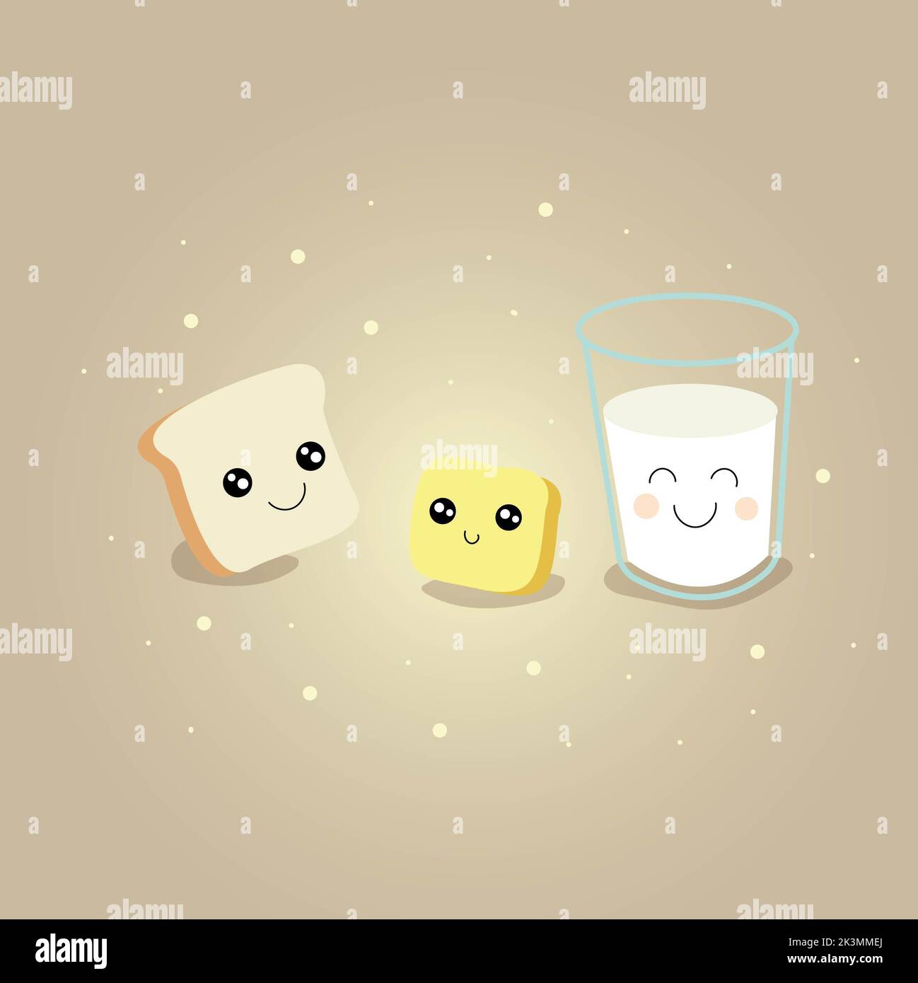 Bread spread illustration vector hi-res stock photography and images ...