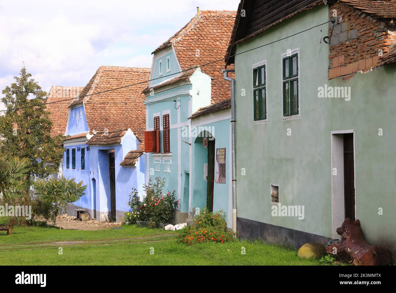 The rural Saxon village of Viscri in Transylvania, where Prince Charles ...