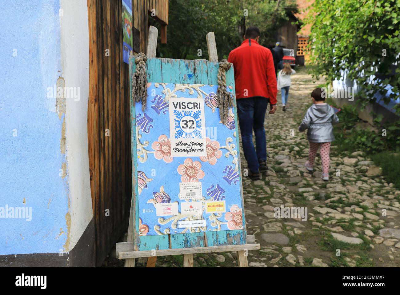The rural Saxon village of Viscri in Transylvania, where Prince Charles ...
