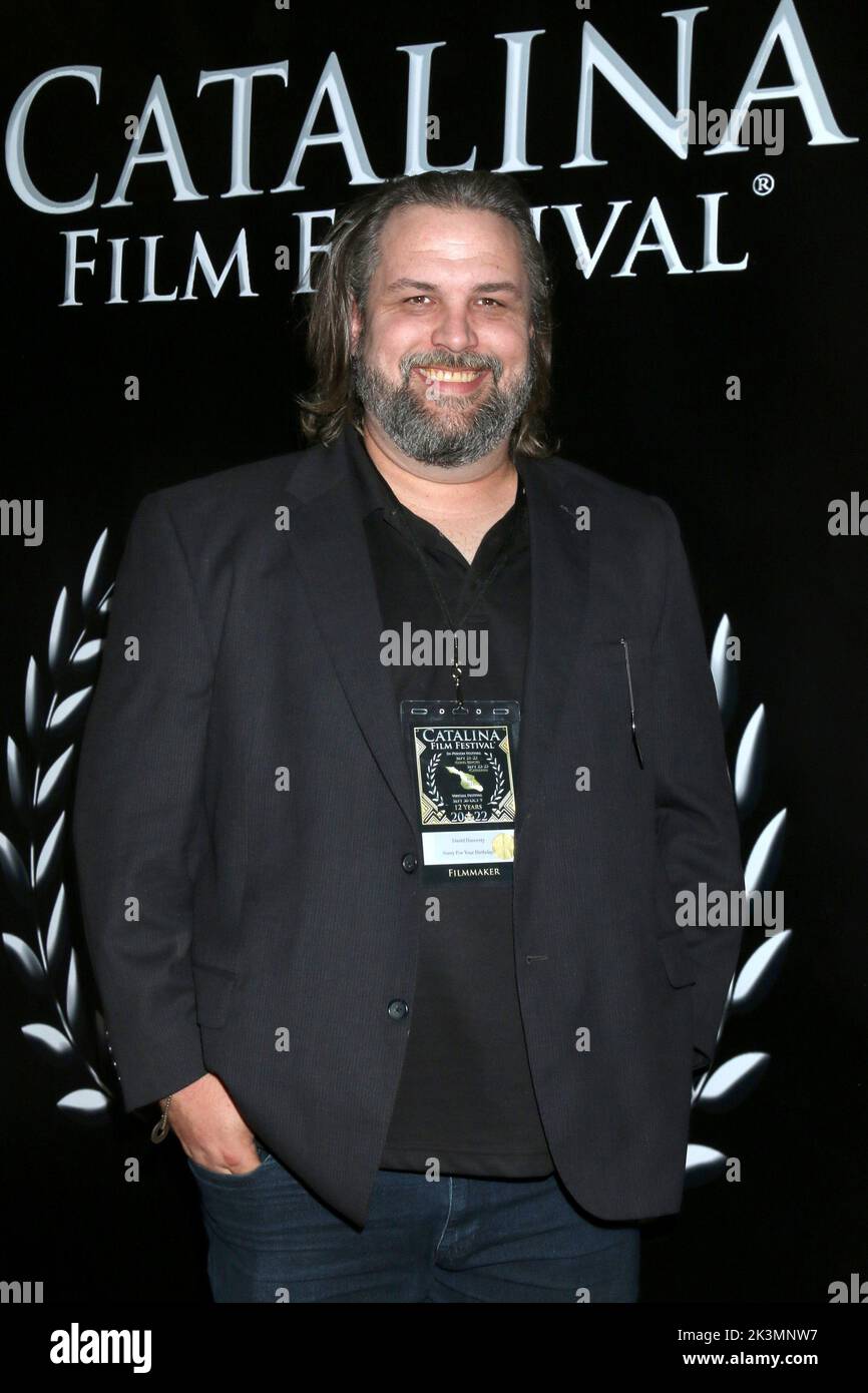 LOS ANGELES - SEP 22: David Haverty at the 2022 Catalina Film Festival ...