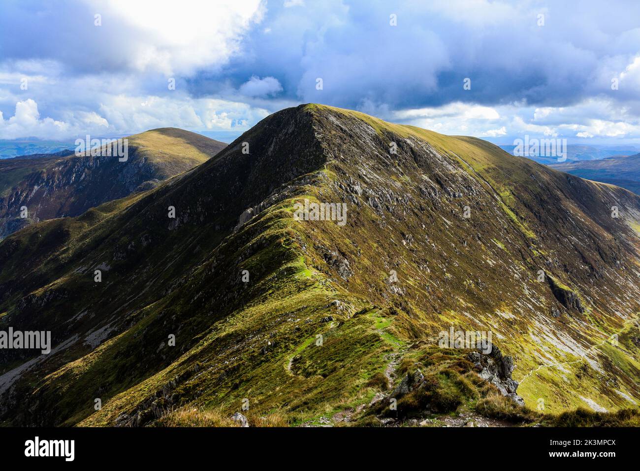 Snowdonia Carneddau and glyderau Stock Photo - Alamy