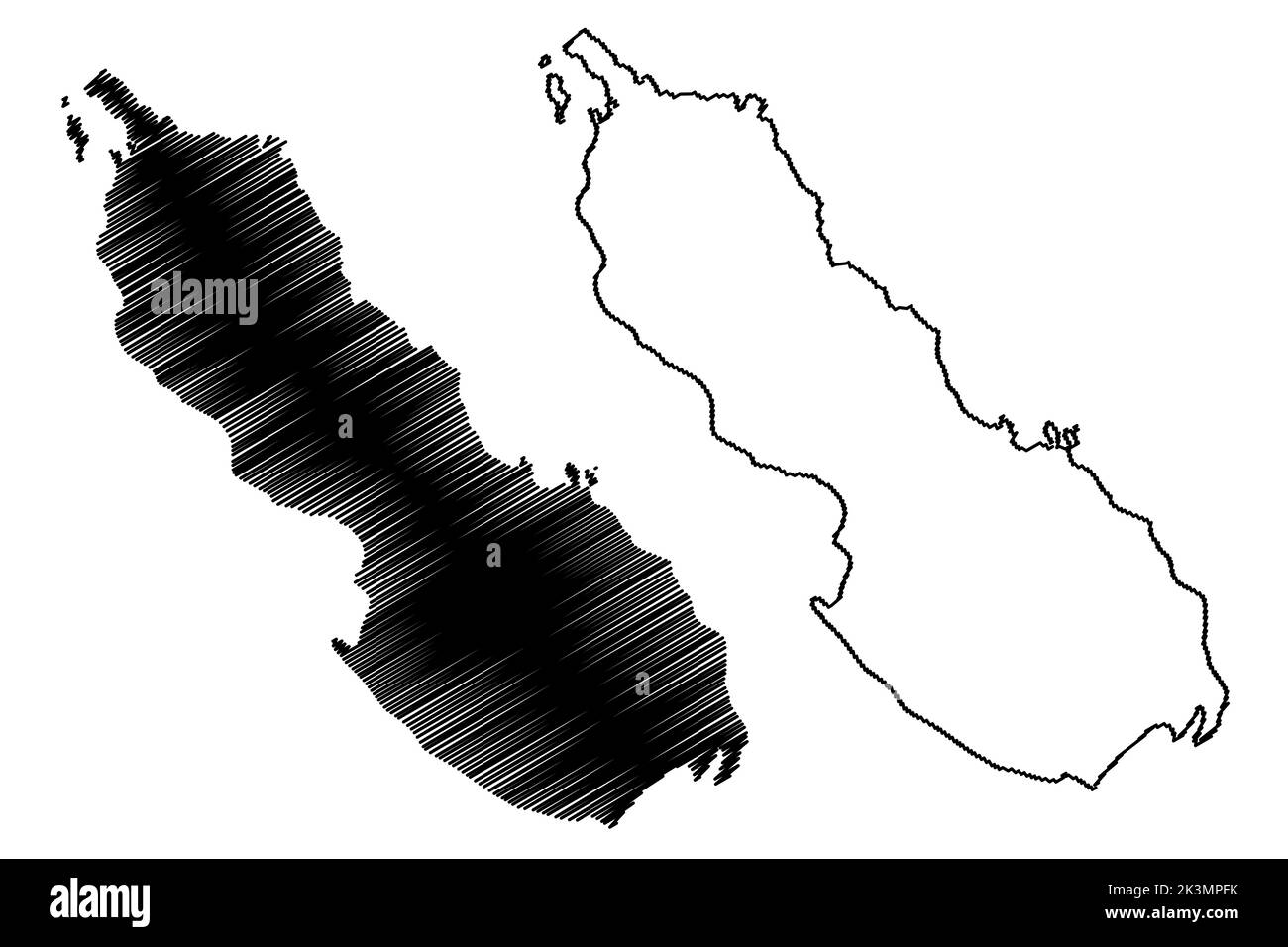 Bougainville island (Papua New Guinea, Pacific Ocean, Solomon Islands Archipelago, Melanesia ...