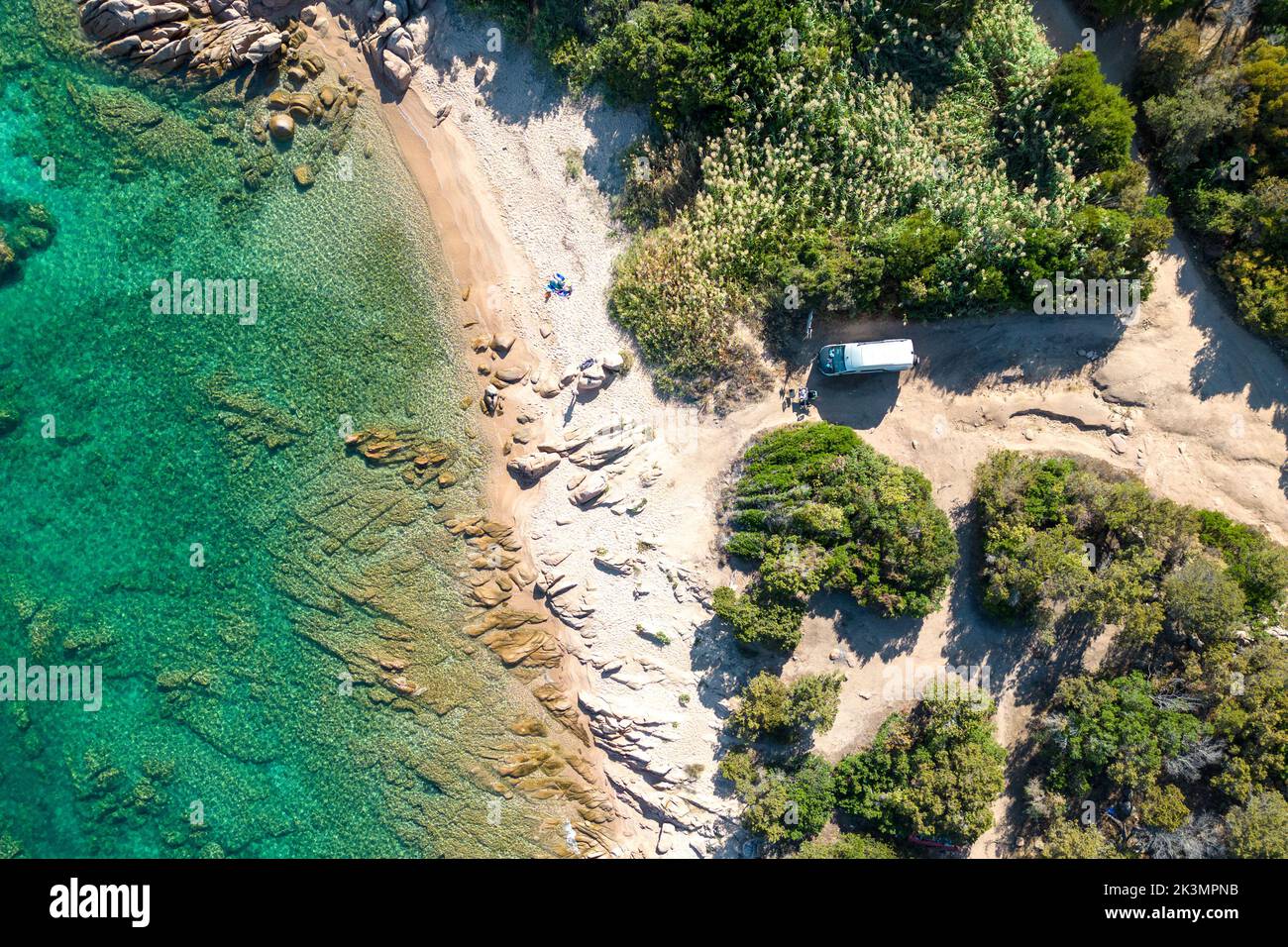 Sardinien Landschaft und Meer Stock Photo - Alamy
