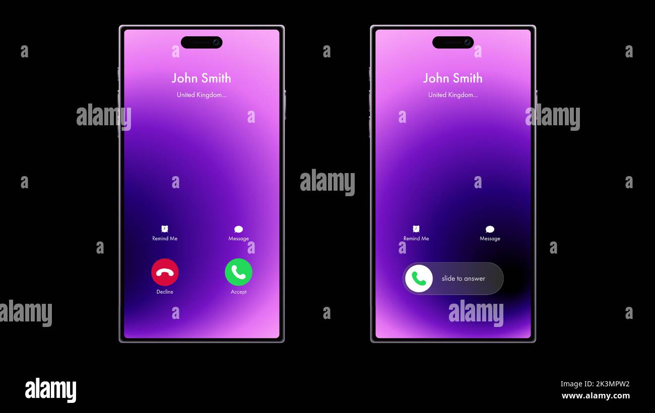 Mobile call screen template. Call screen smartphone interface mockup ... Mobile call screen template. Call screen smartphone interface mockup ...