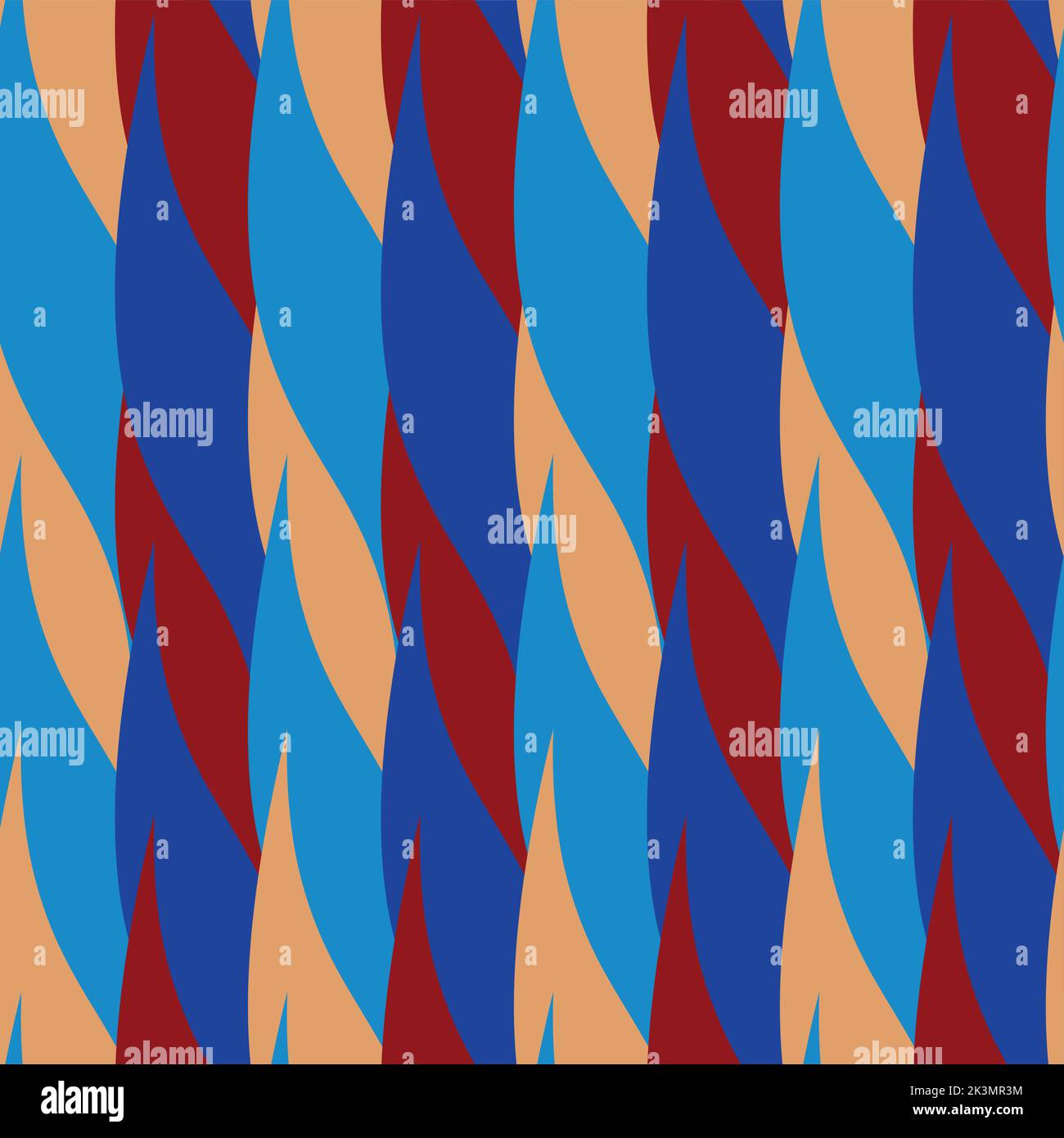 Abstract rope effect vector seamless pattern background. Vertical cord ...