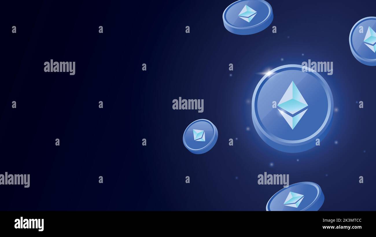 Ethereum crypto currency on Stock Vector Images - Alamy