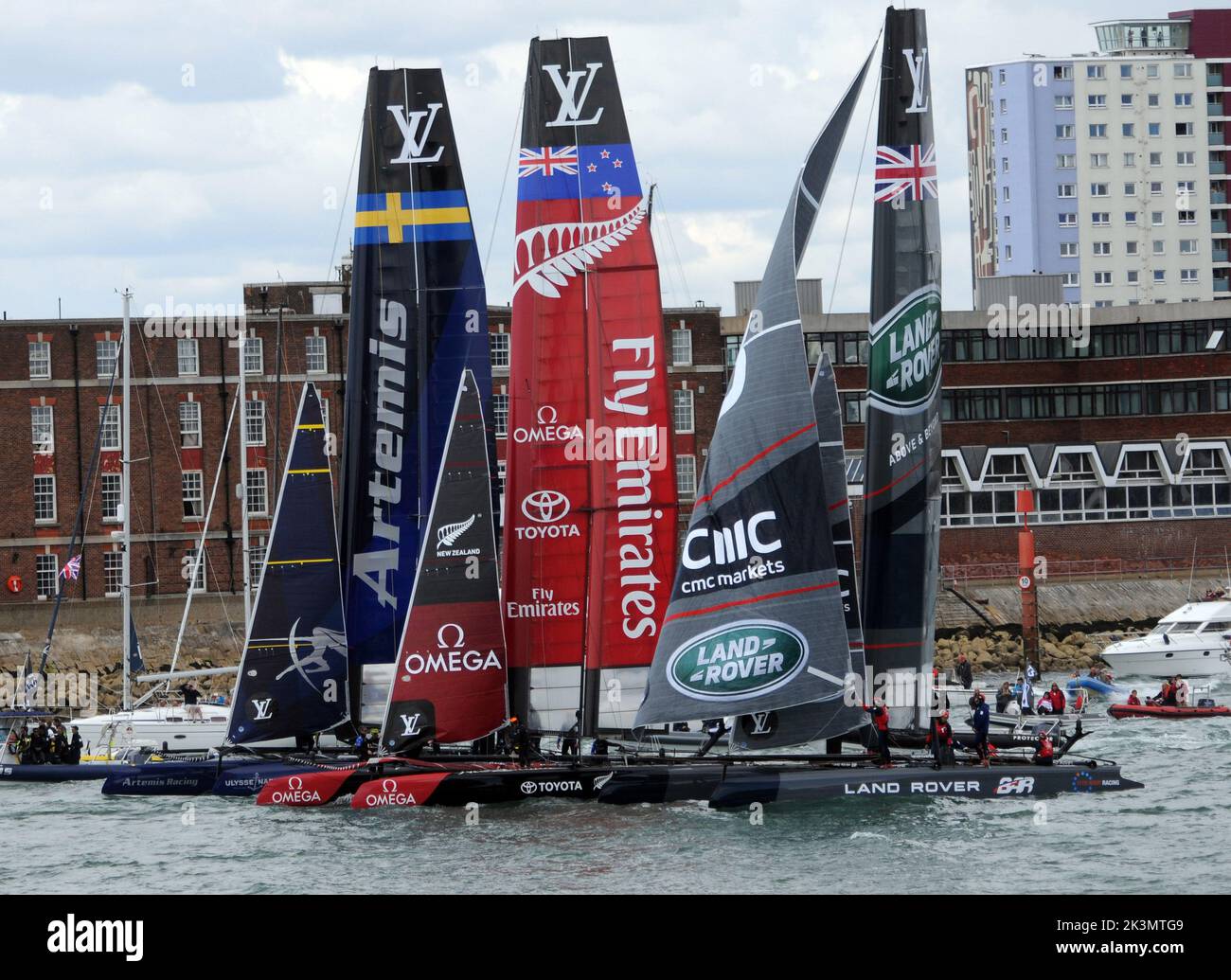 Americas cup race hi-res stock photography and images - Alamy