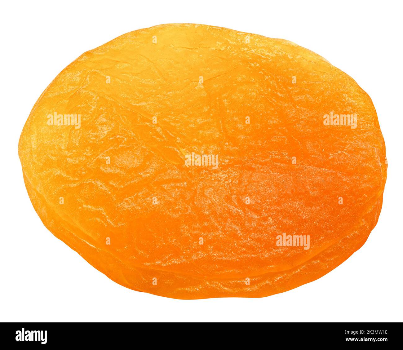 Dried apricot isolated on white background, clipping path, full depth ...