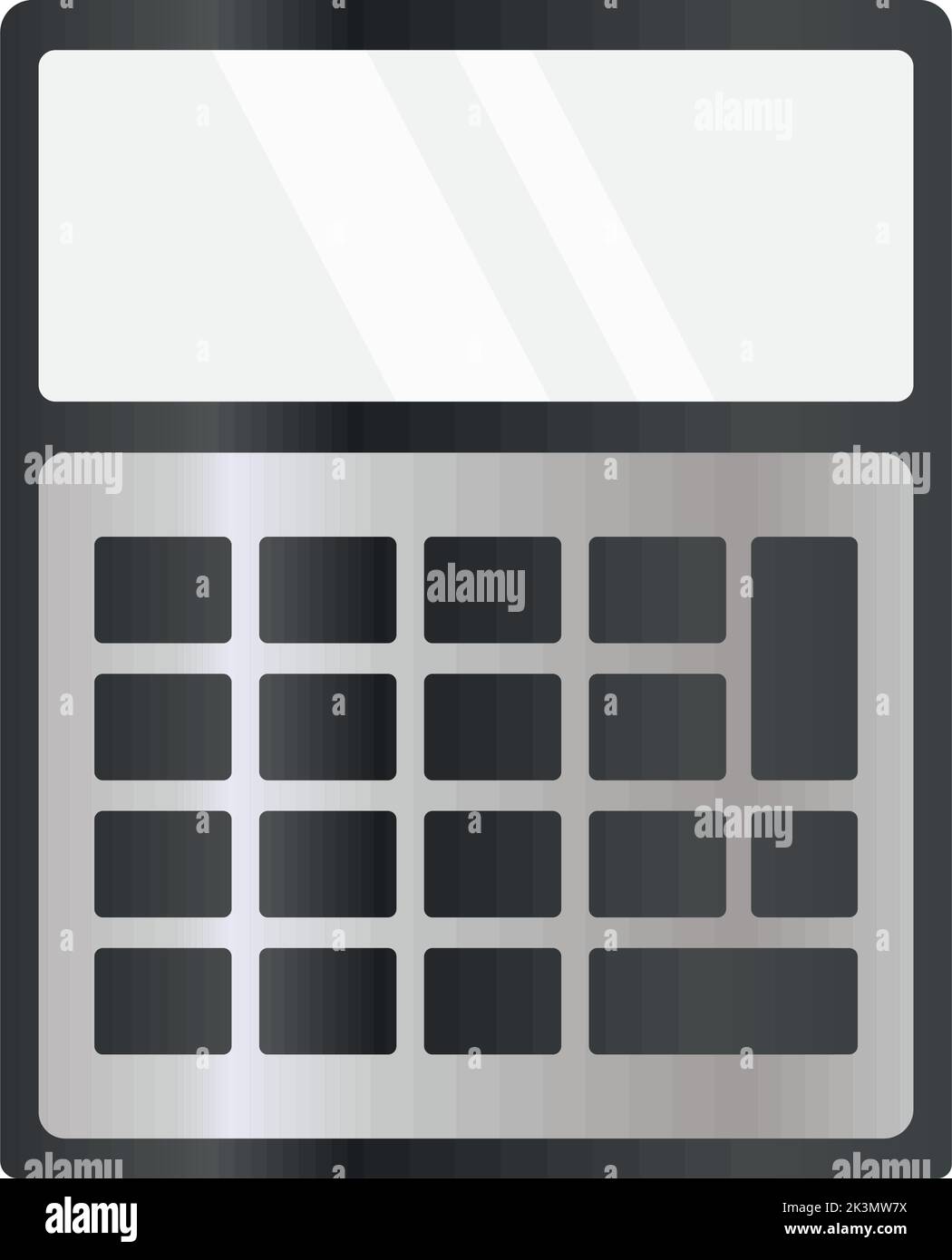 calculator mockup design Stock Vector Image & Art - Alamy