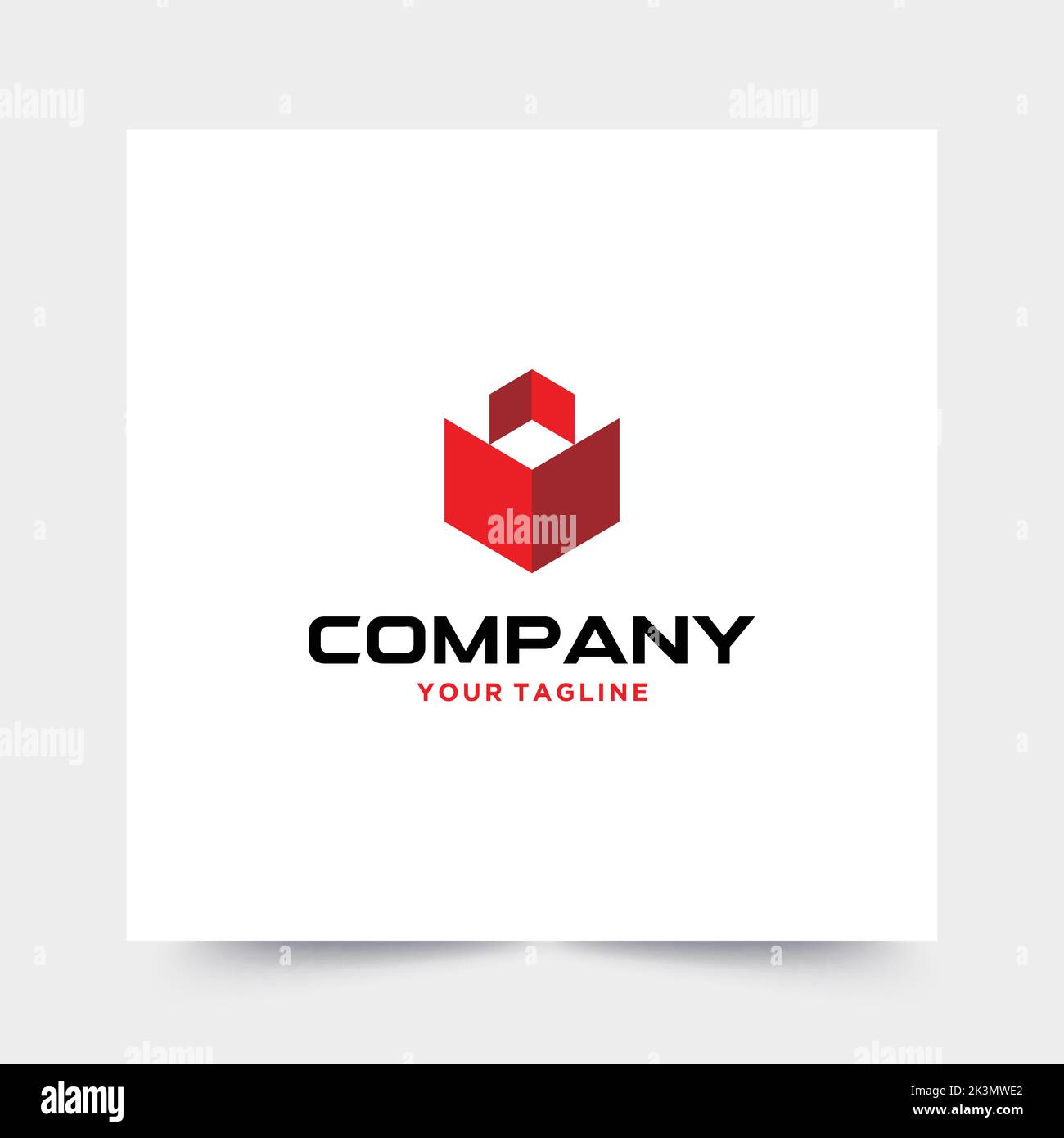 A vector illustration of a company logo Stock Vector Image & Art - Alamy
