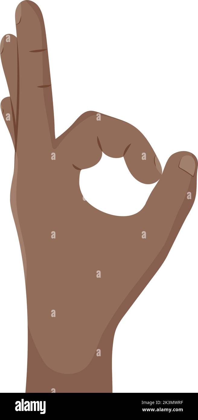 ok hand icon Stock Vector Image & Art - Alamy