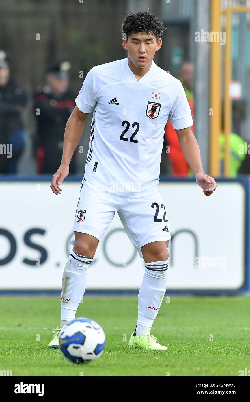 26th September 2022; Stadio Teofilo Patini, Castel di Sangro Italy; Friendly match U21 2022 ...