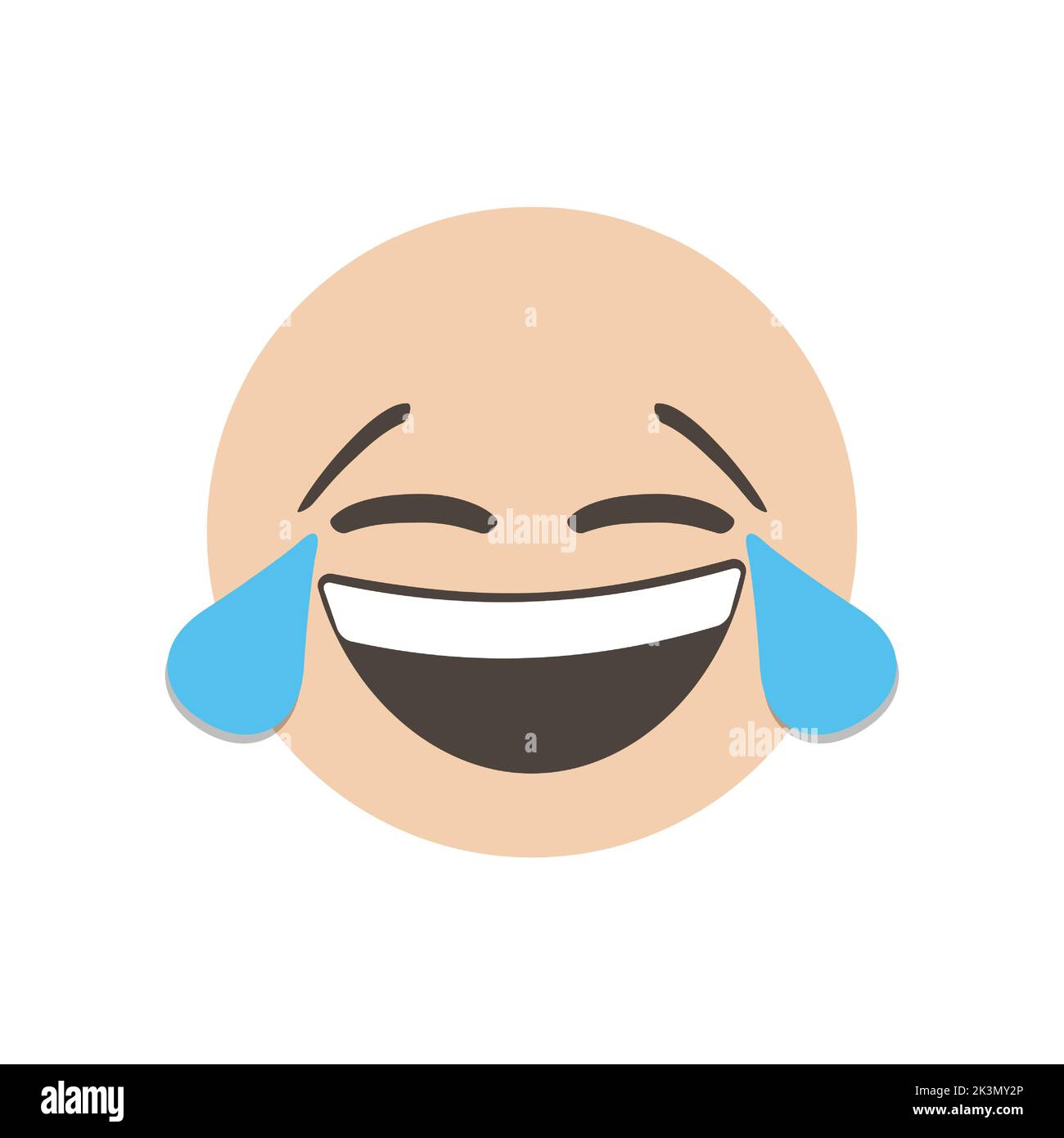 Face with tears of joy, haha emoji. 3D stylized vector icon. emoji ... Face with tears of joy, haha emoji. 3D stylized vector icon. emoji ...