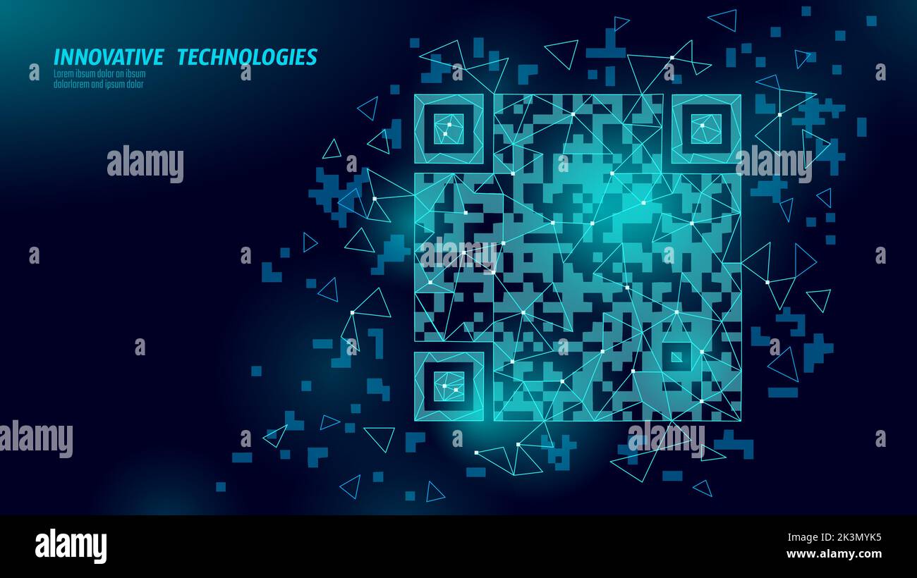 Qr Code Verification Online Technology 3d Web Link Identification Coding System Mobile
