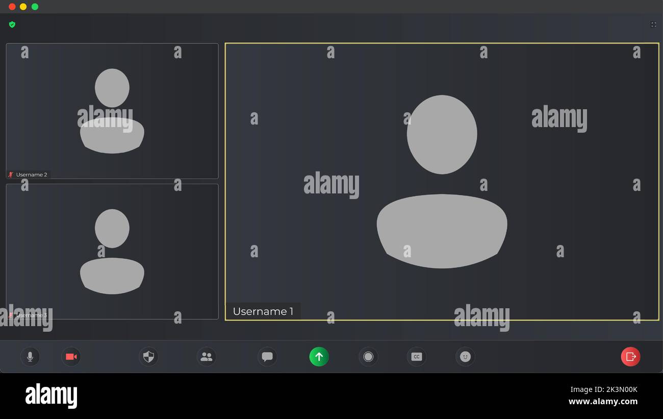 Video conference calls window overlay. Video calls window overlay. Call ...