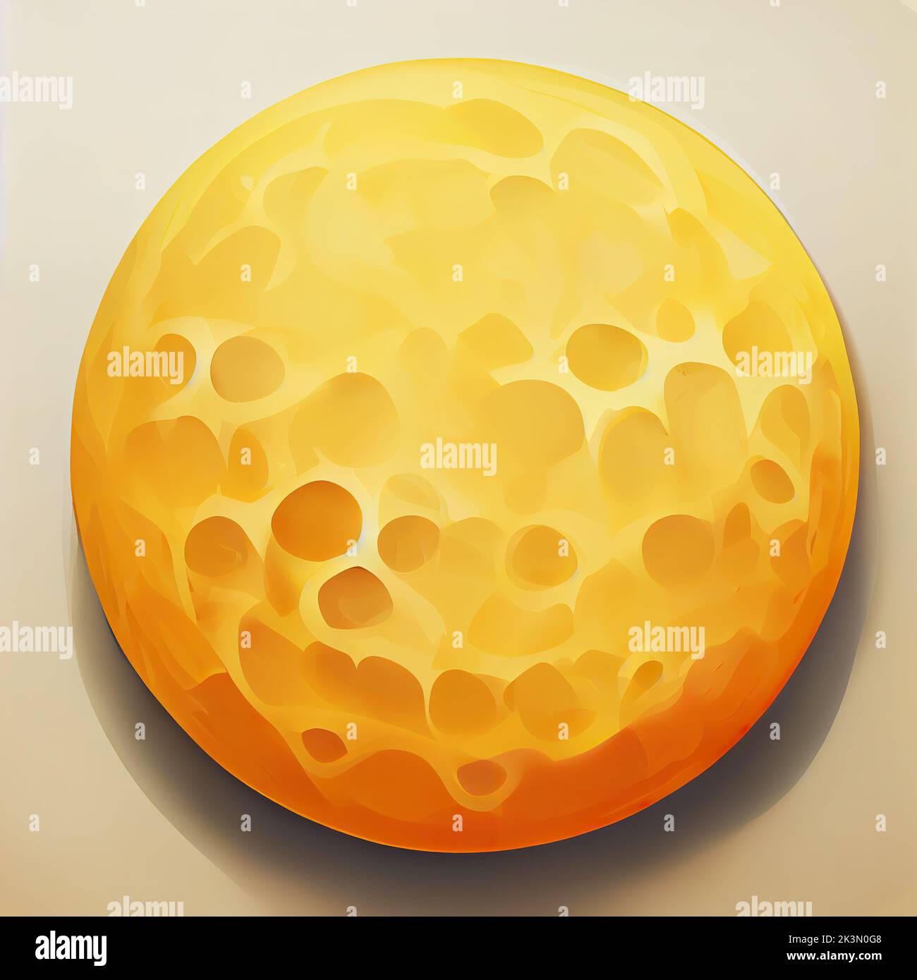 Yellow cheese moon hi-res stock photography and images - Alamy