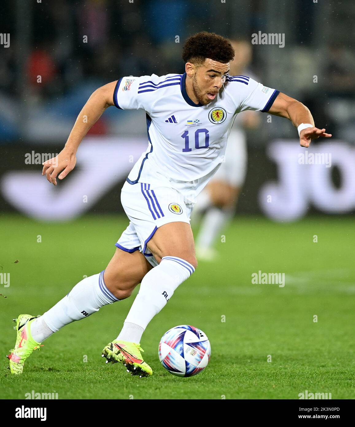 Scotland's Che Adams during the UEFA Nations League match at the ...