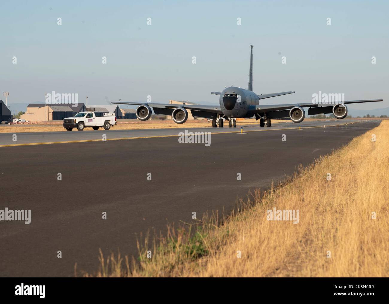 A U.S. Air Force KC-135 Stratotanker from MacDill Air Force Base ...