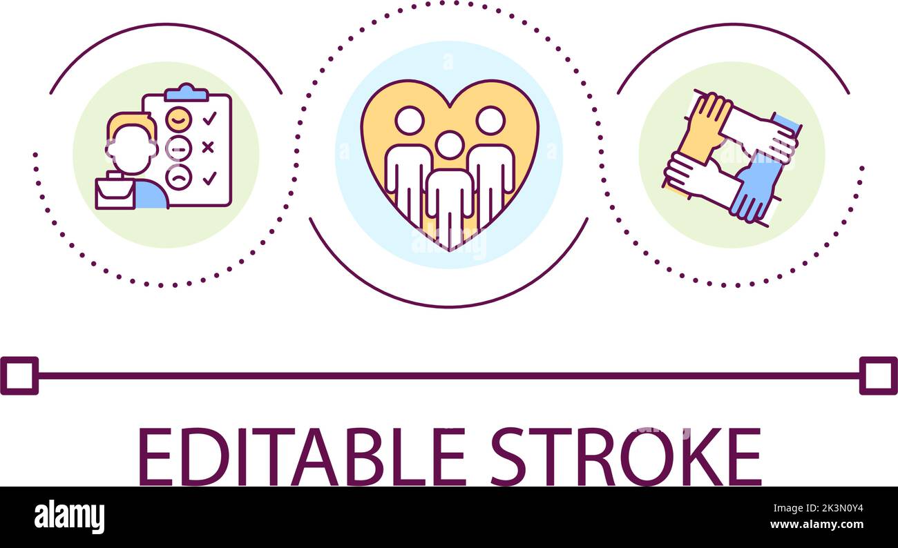 Supportive environment Stock Vector Images - Alamy