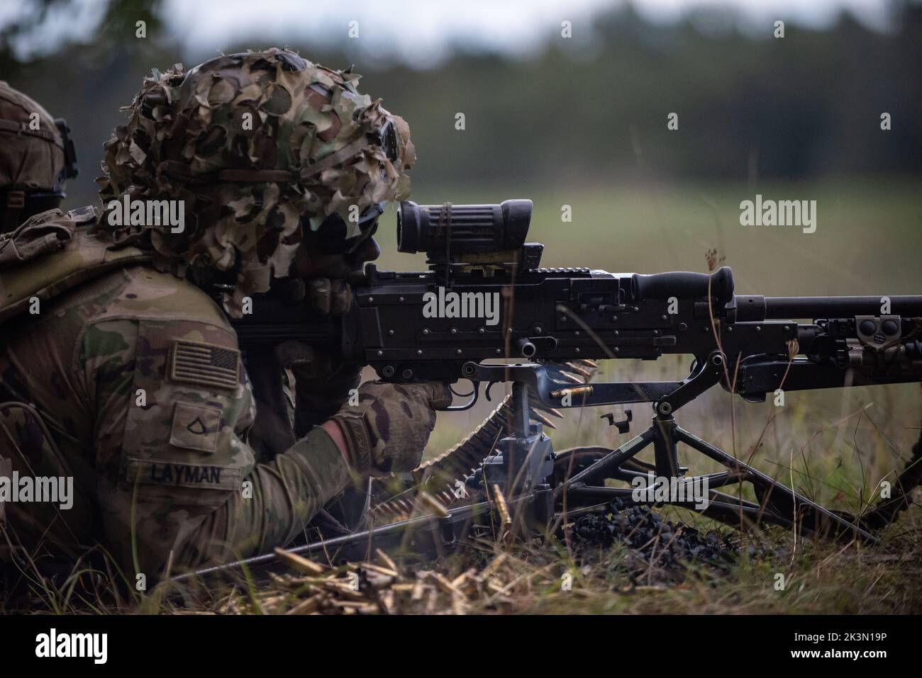 A U.S. Army paratrooper assigned to 1st Battalion, 503rd Parachute ...