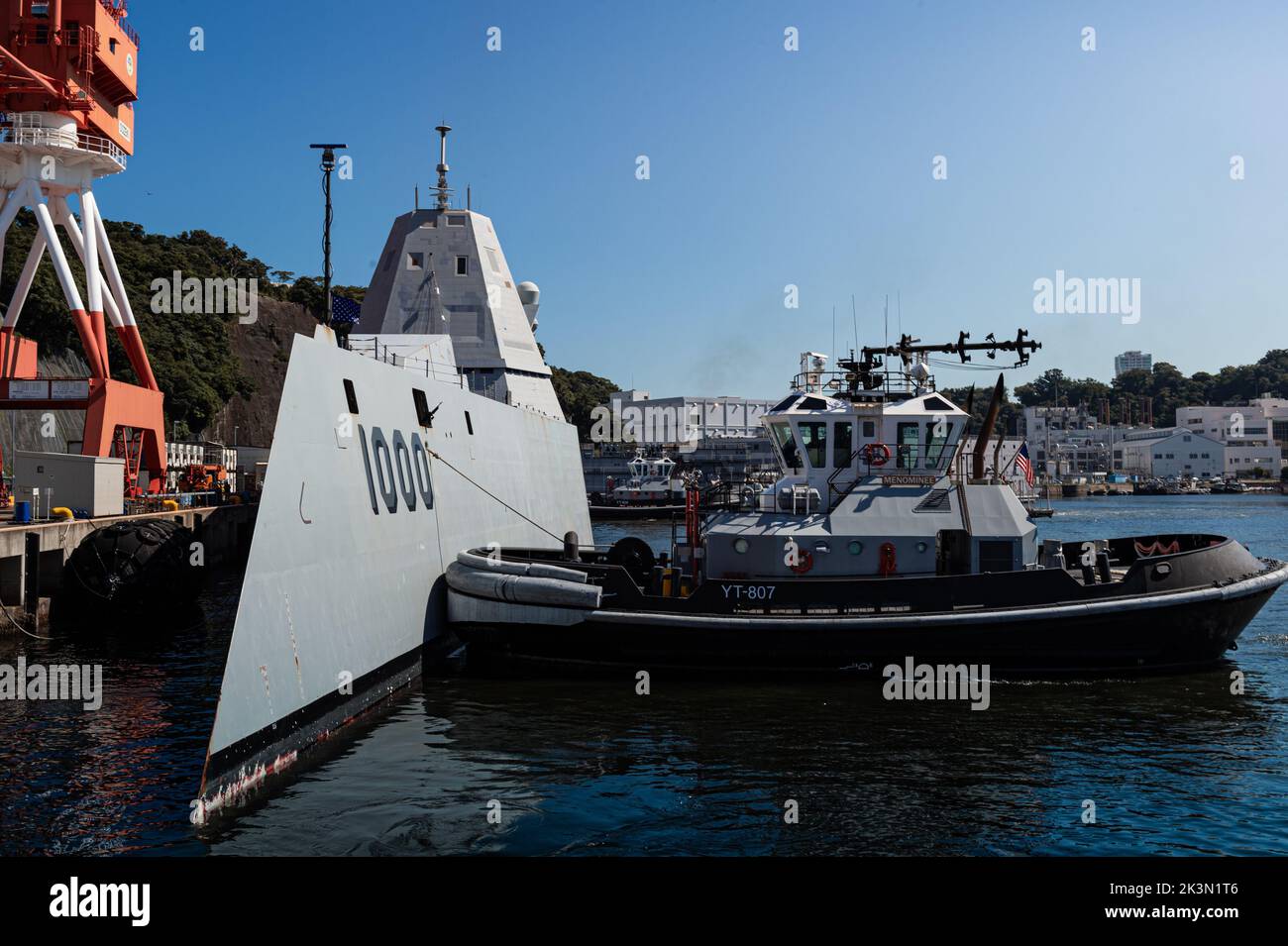 YOKOSUKA, Japan (Sept. 26, 2022) The Valiant-class harbor tugs Puyallup ...