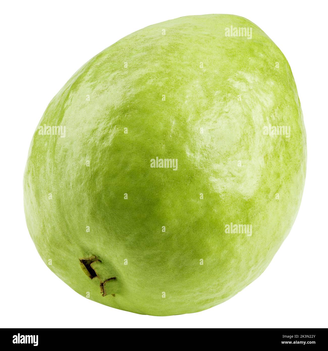 guava isolated on white background, clipping path, full depth of field ...