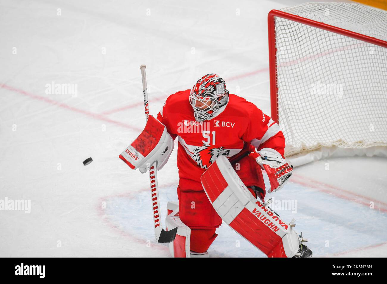 Lausanne, Switzerland. 09th July, 2022. Tobias Stephan (goalie) of ...