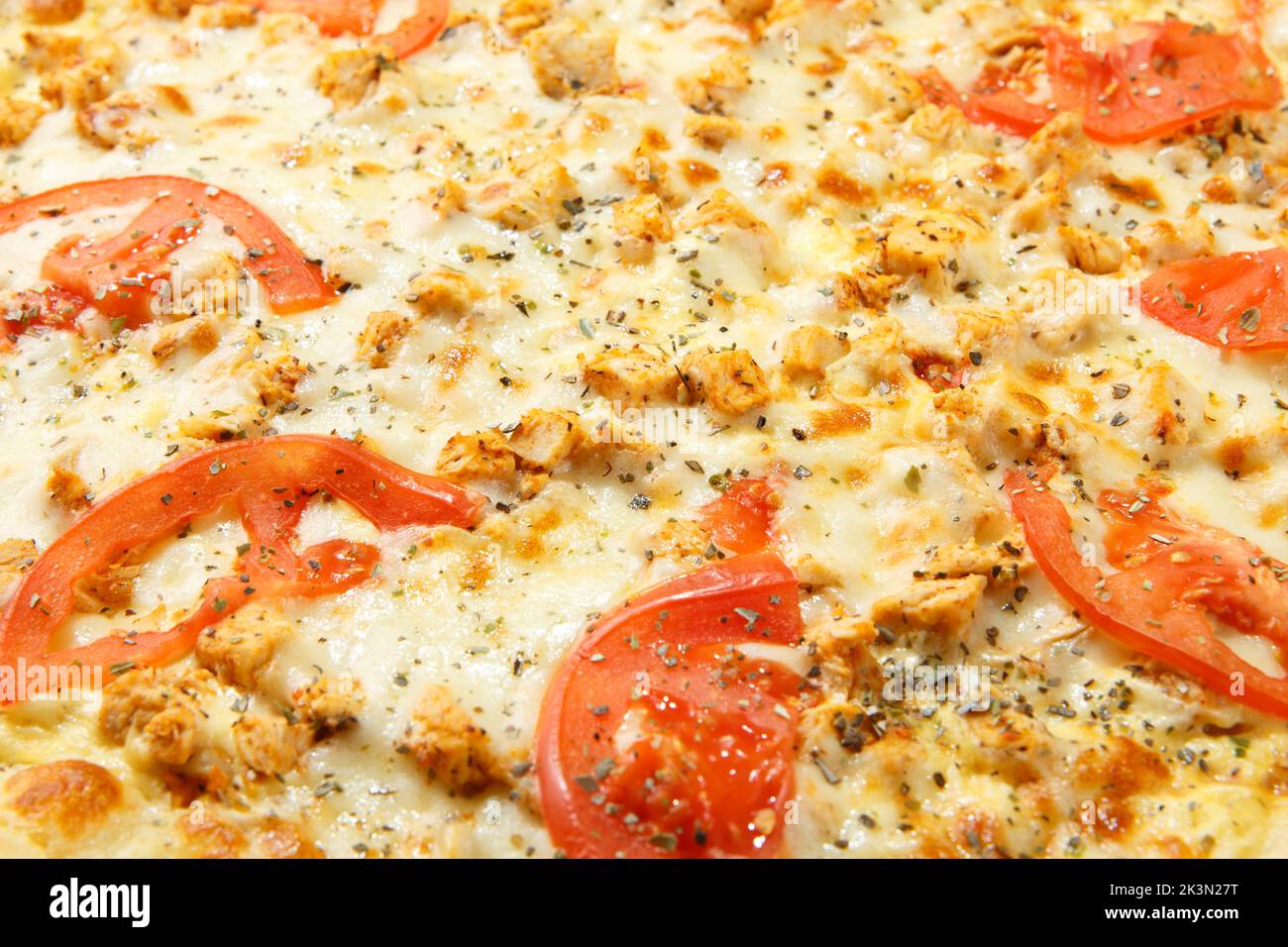 Pizza background - macro shot of italian pizza. It can be used as an ...