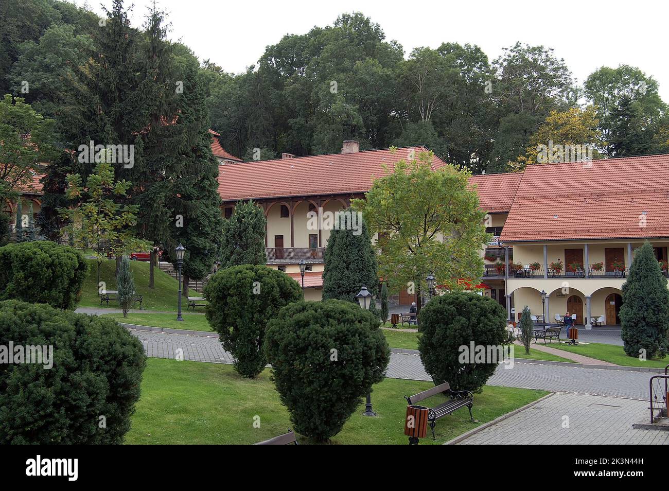 Kalwaria Zebrzydowska, Lesser Poland, Polen, Polska, Monastery and ...