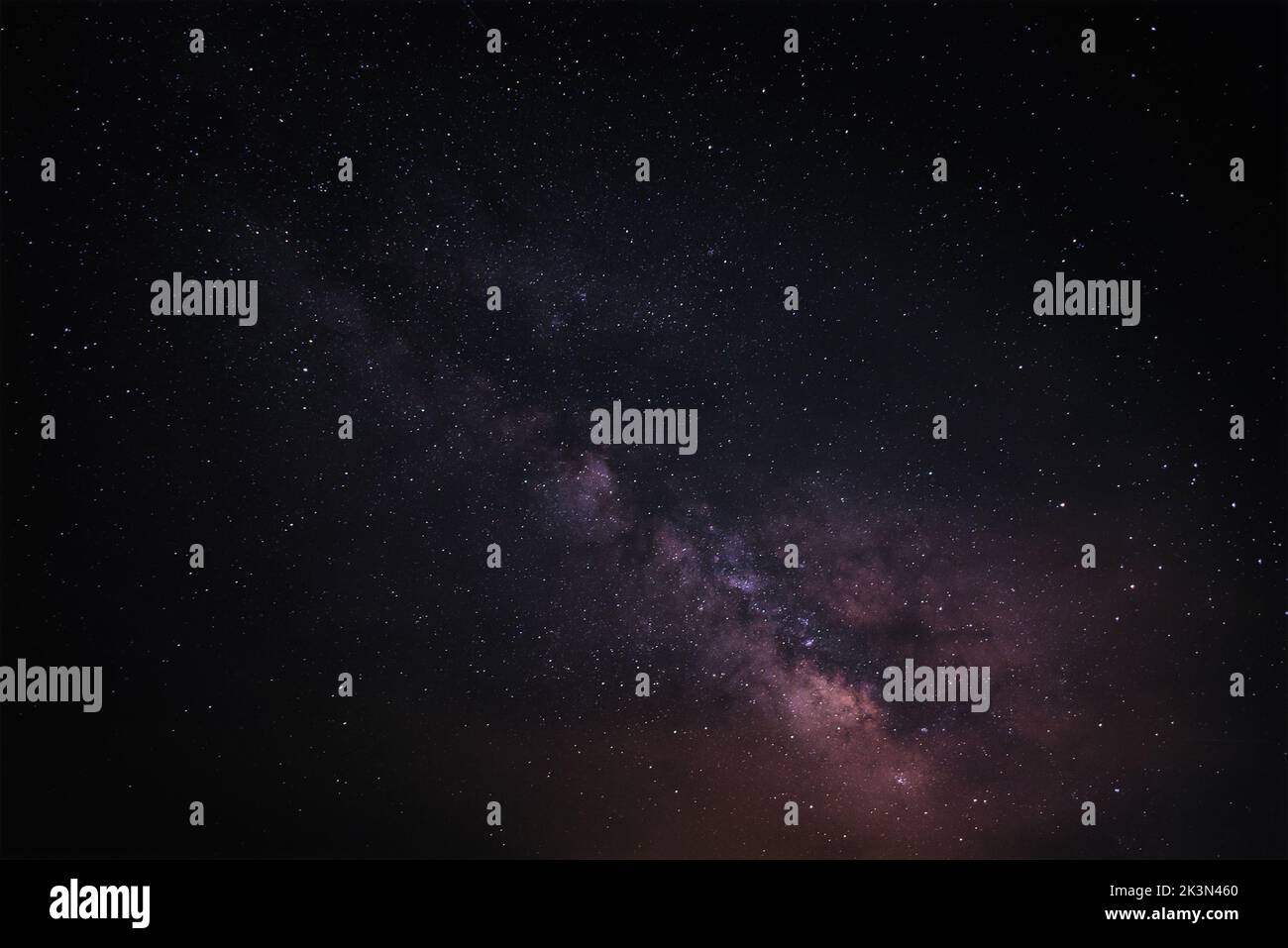 The Milky Way galaxy view with the starry dust background Stock Photo ...