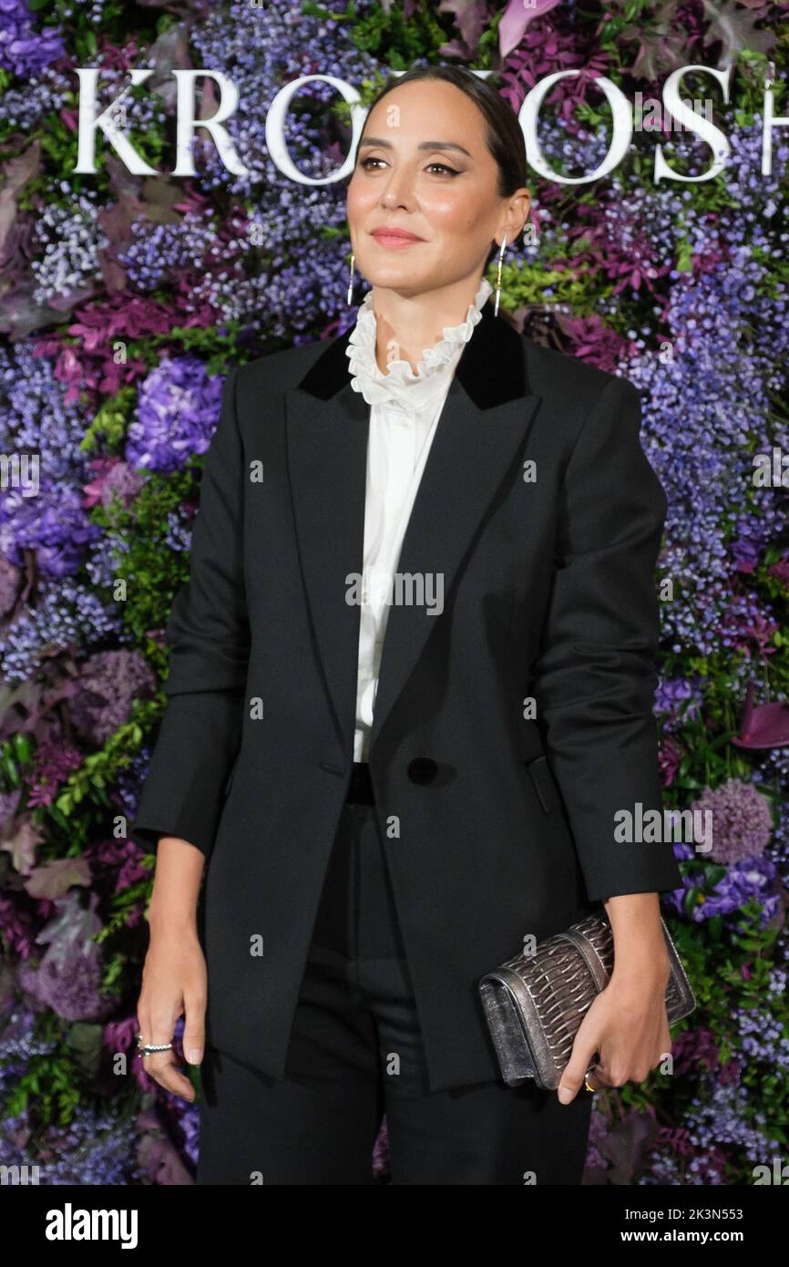 Madrid, Spain. 27th Sep, 2022. Tamara Falco poses for the media at the ...