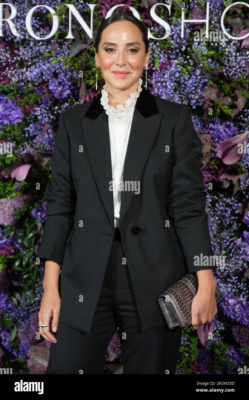 Madrid, Spain. 27th Sep, 2022. Tamara Falco poses for the media at the ...