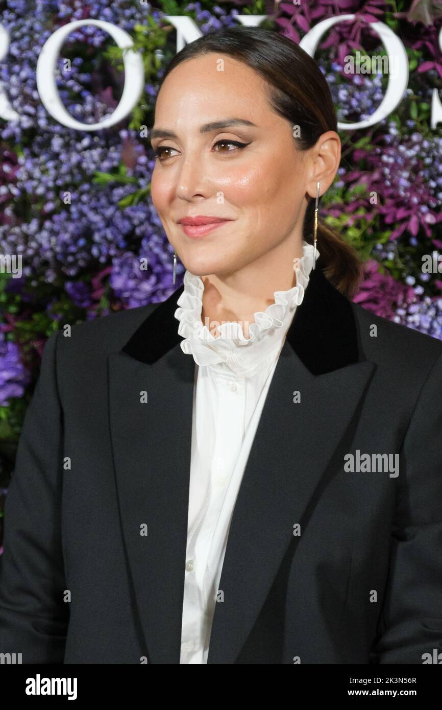 Madrid, Spain. 27th Sep, 2022. Tamara Falco poses for the media at the ...
