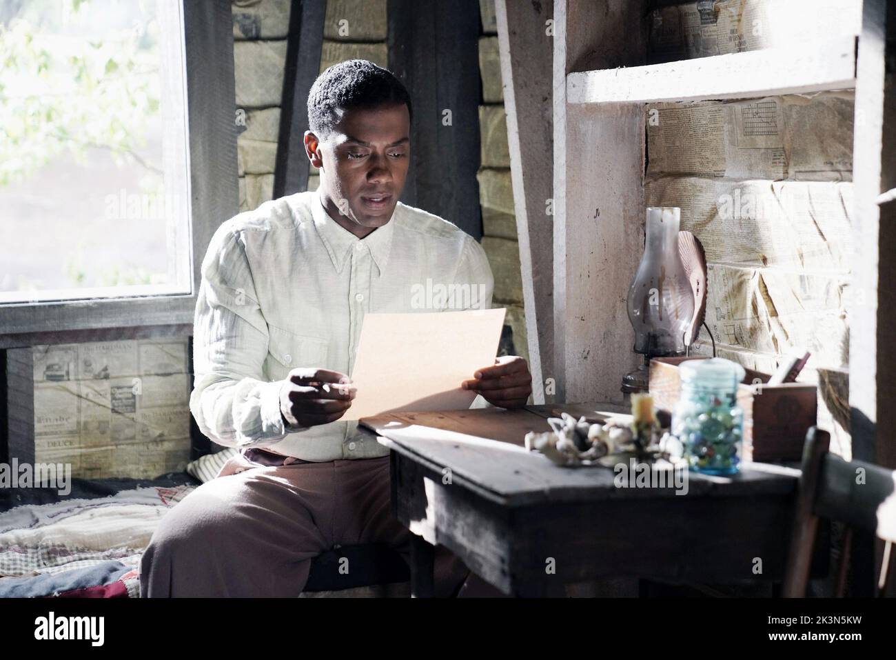 A JAZZMAN'S BLUES, Joshua Boone, 2022. ph: Jace Downs /© Netflix ...