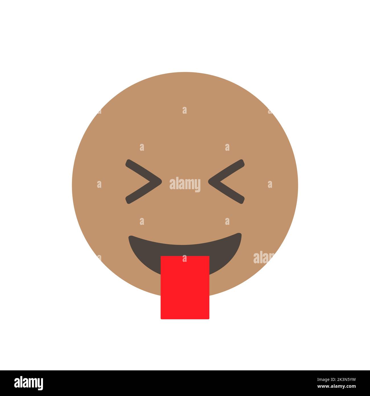 Stuck Out Tongue Funny Yellow Emoticon Smiling Emoticon Character