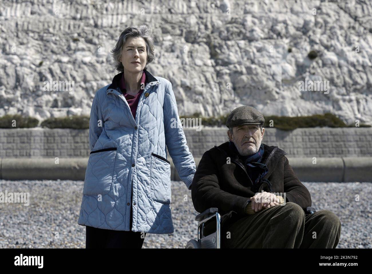 MY POLICEMAN, from left: Gina McKee, Rupert Everett, 2022. ph: Parisa ...