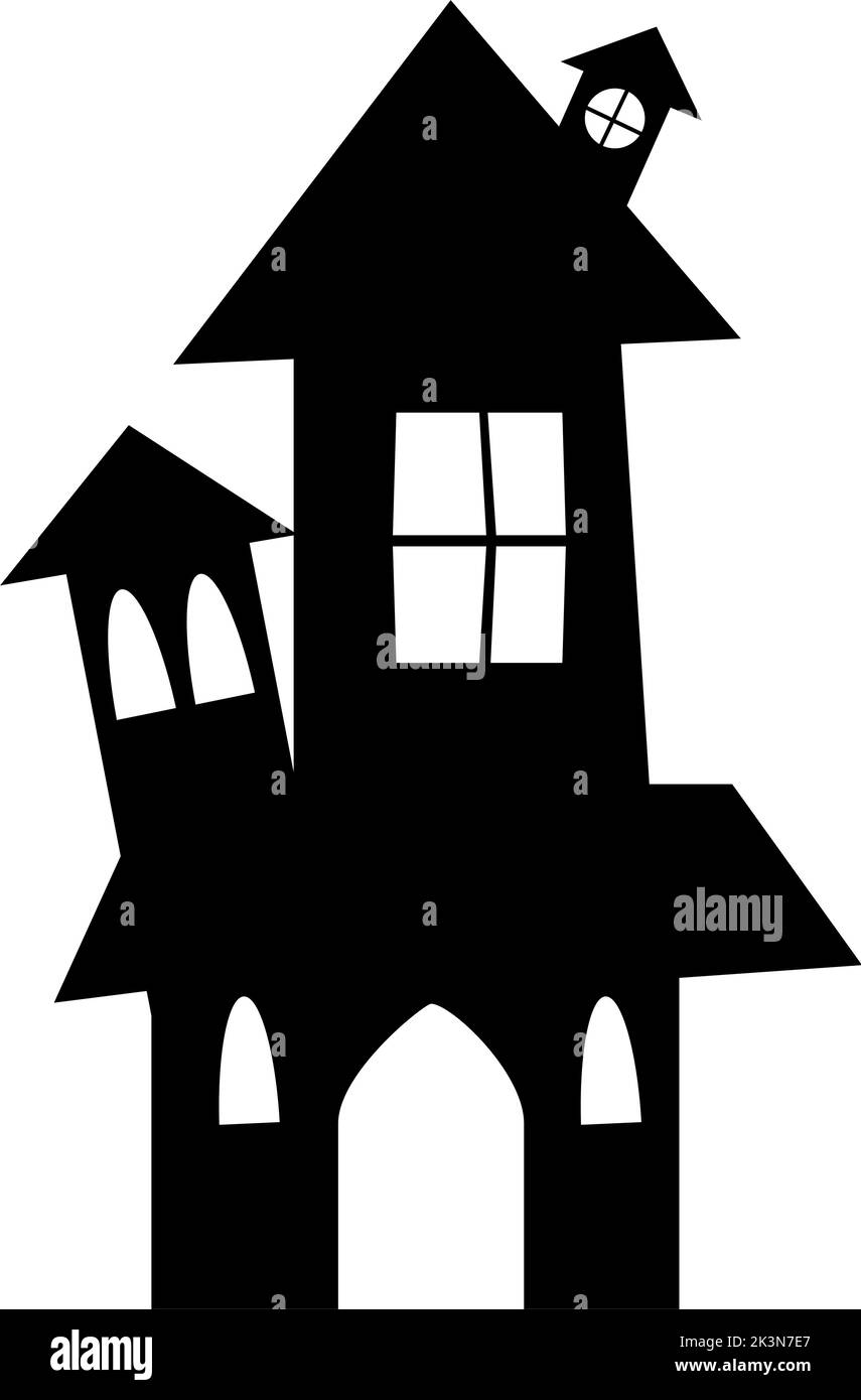 haunted house icon Stock Vector Image & Art - Alamy