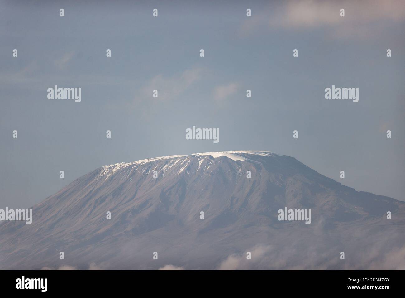 The beautiful landscape of Mount Kilimanjaro in Tanzania Stock Photo ...