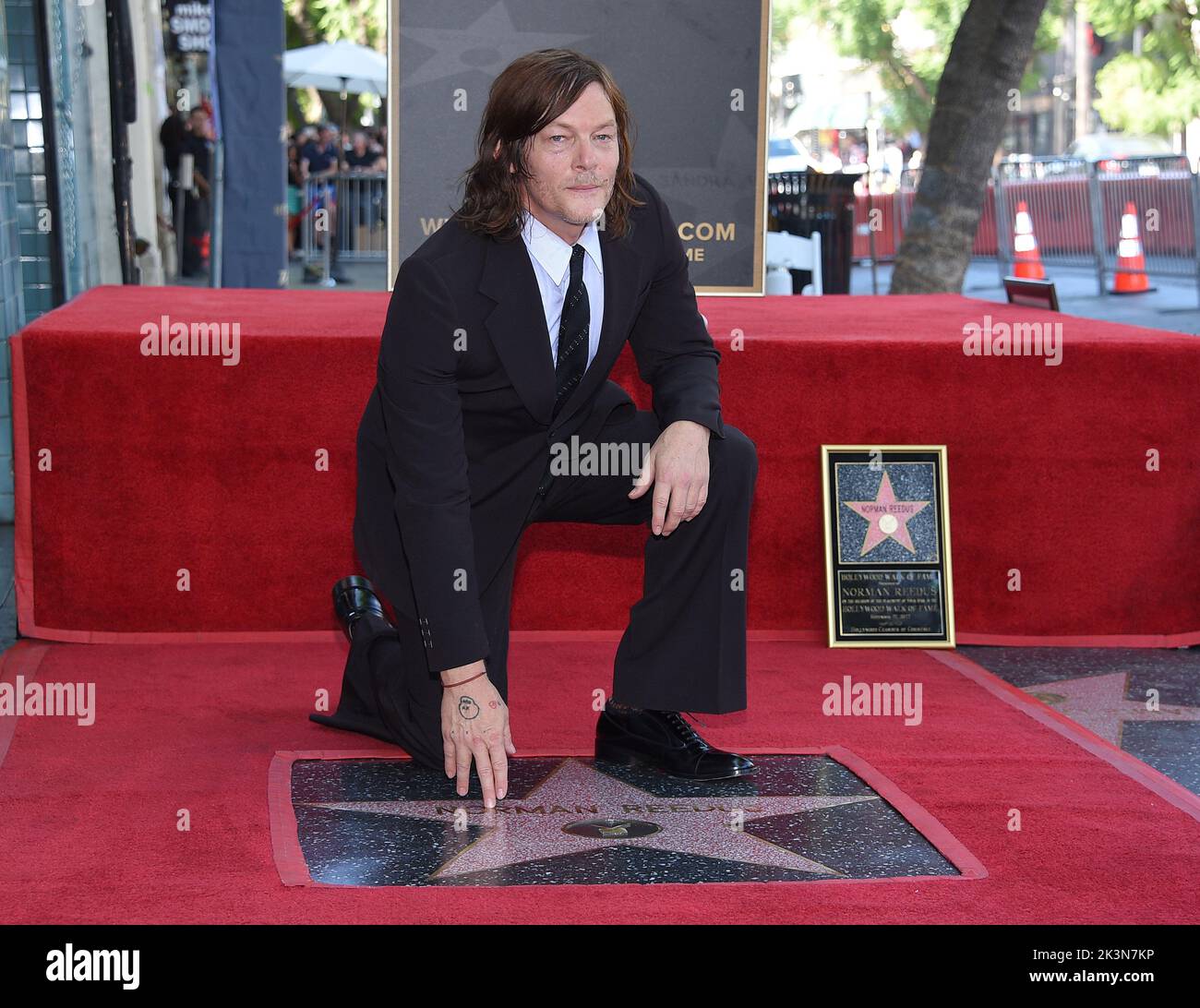 Hollywood, CA. USA, September 27, 2022, Norman Reedus at his Hollywood ...