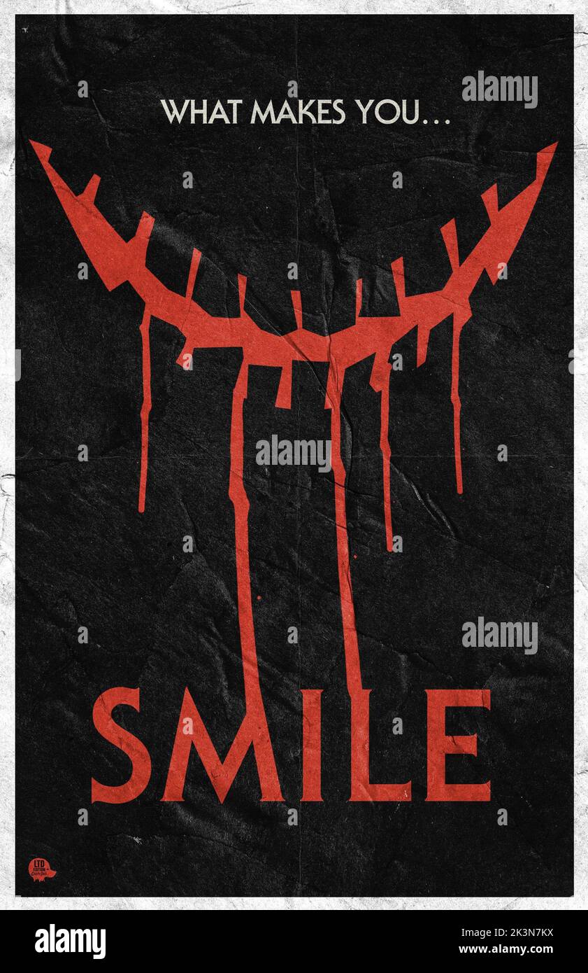 SMILE, US Cineplex limited edition poster, Caitlin Stasey, 2022 ...